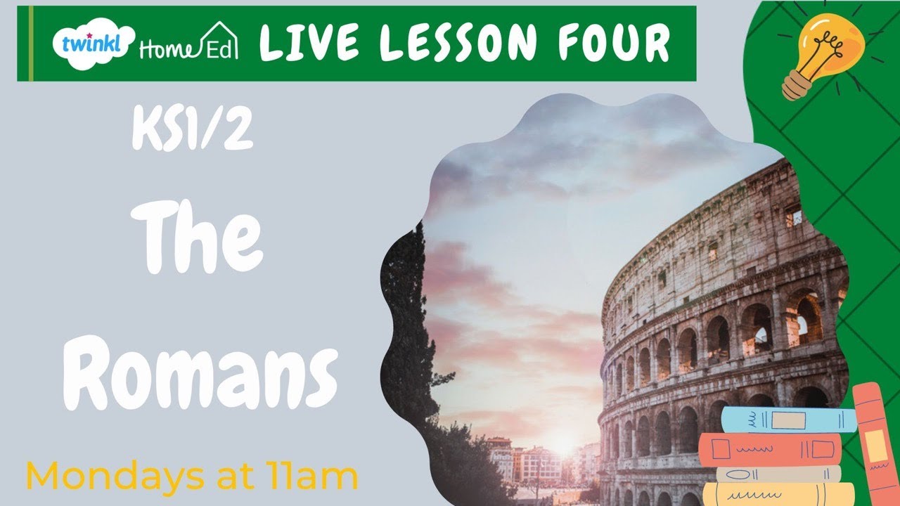 KS1/2 The Romans Lesson Four - YouTube
