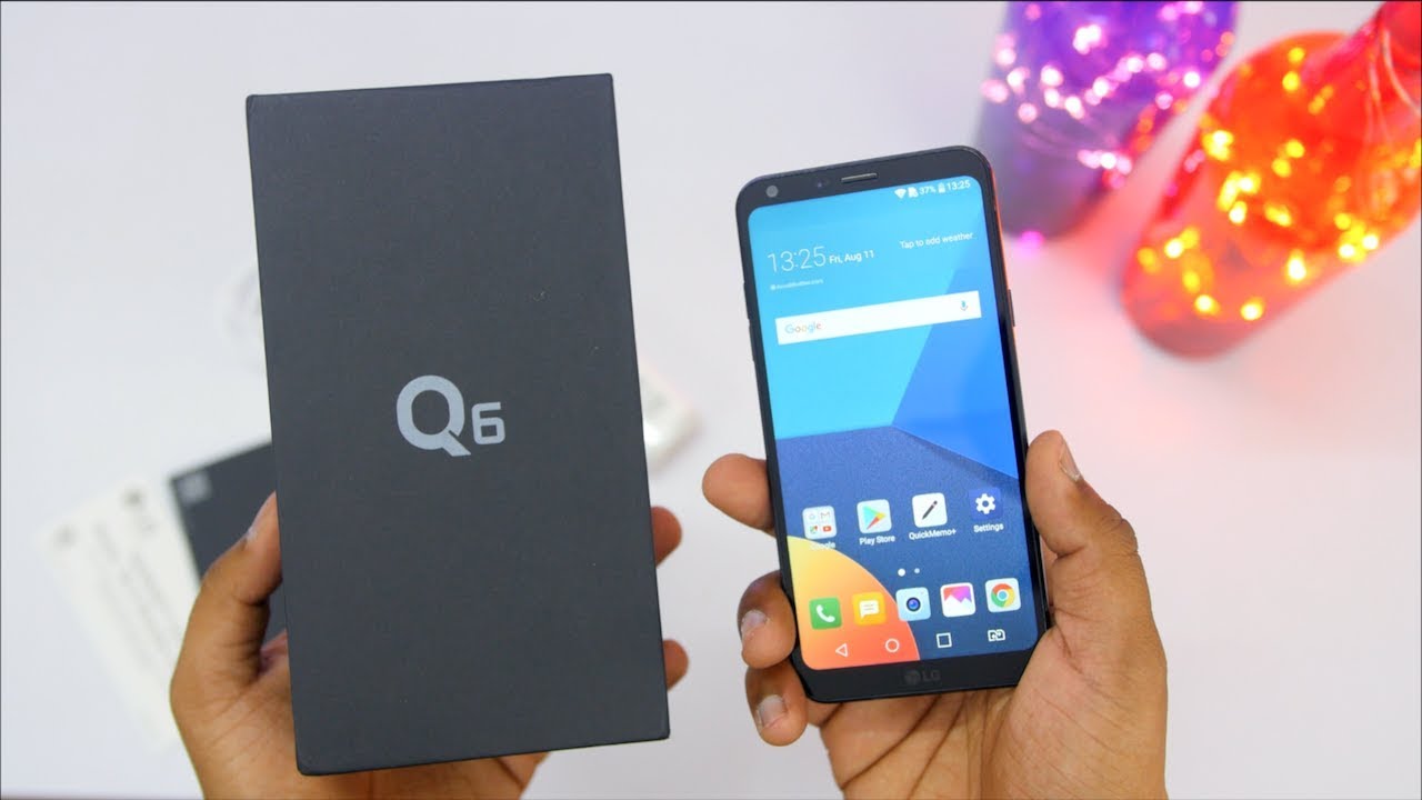 LG Q6 Unboxing, Impressions & Camera Samples | That Display 😍 - YouTube