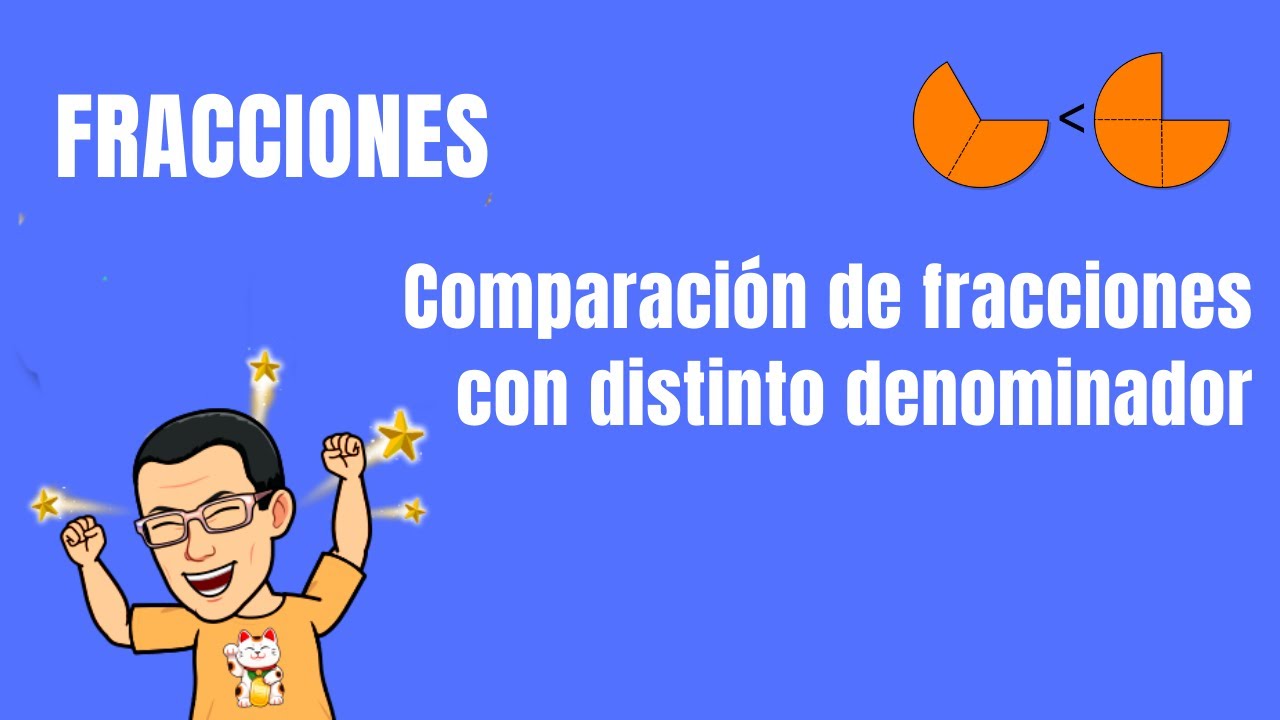 Comparación de fracciones con el mismo denominador - MATEMÁTICAS - www ...