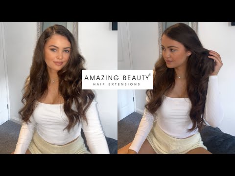TESTING AMAZING BEAUTY CLIP IN HAIR EXTENSIONS