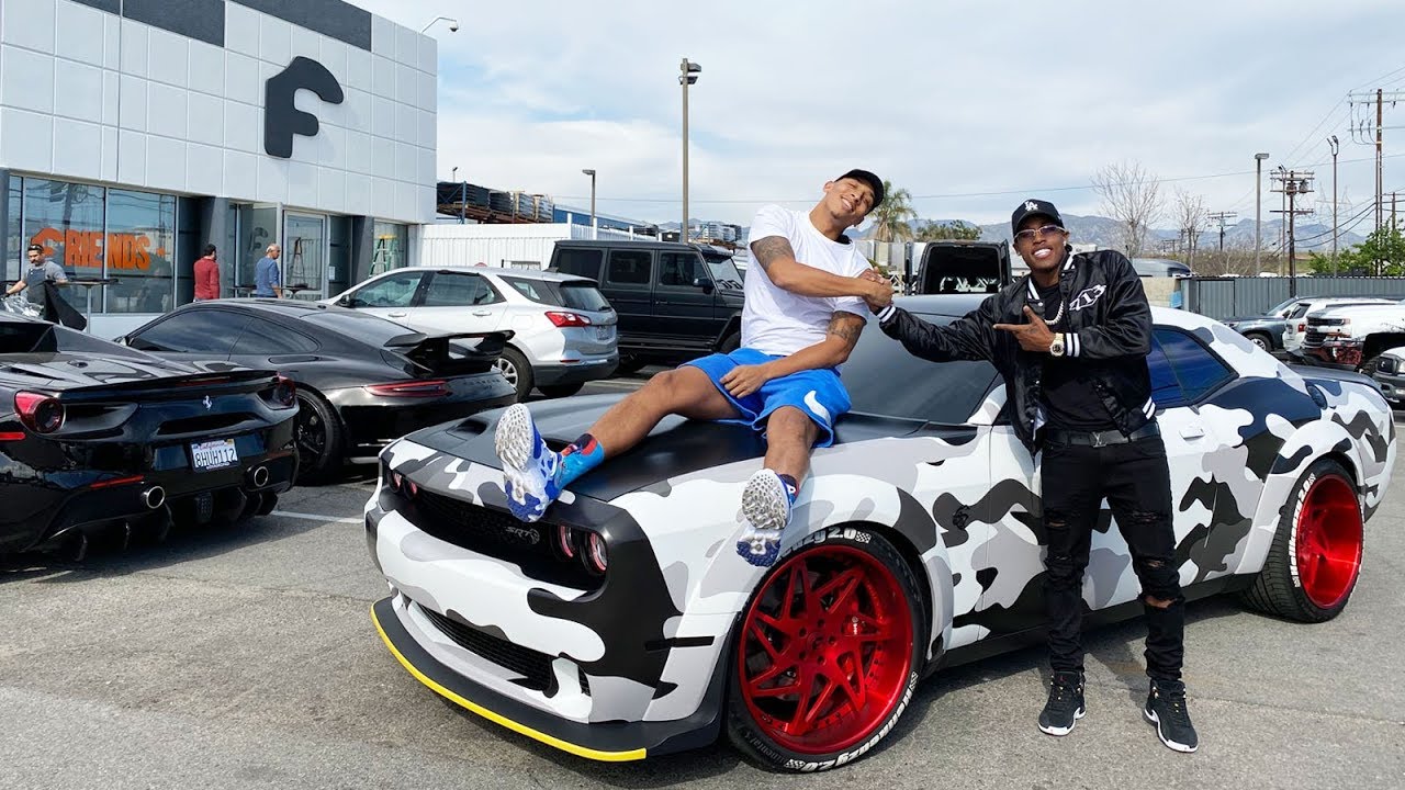 REVEALING NEW COP HELLCAT RIMS FT: "LIFE WITH COREY" - YouTube