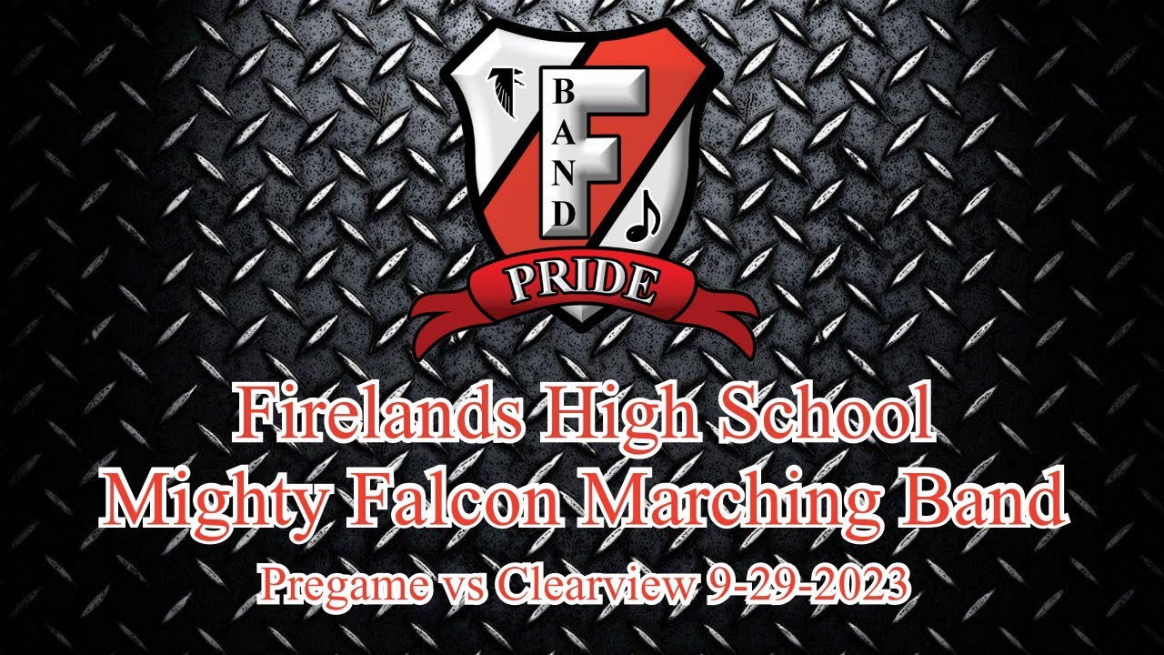 Firelands High School Mighty Falcon Marching Band and Alumni Band ...