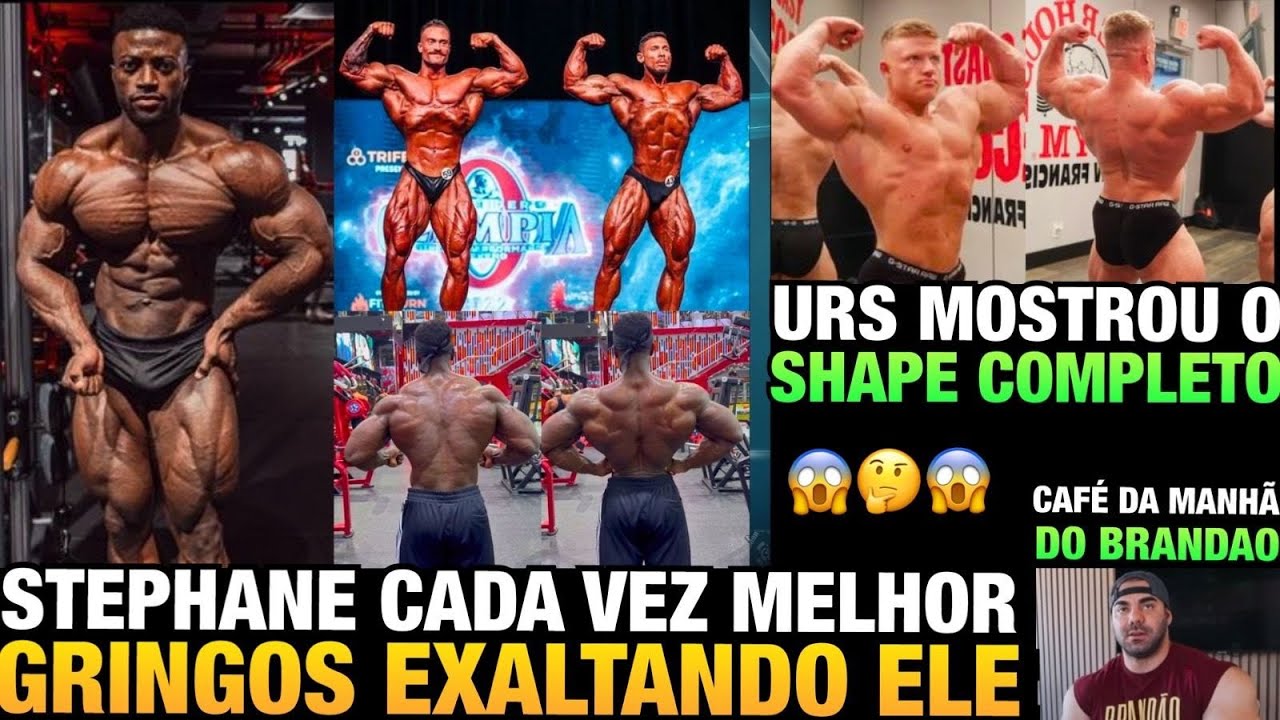 STEPHANE AMEAÇA CBUM E RAMON ? GRINGOS EXALTAM ELE - URS SHAPE ATUAL ...
