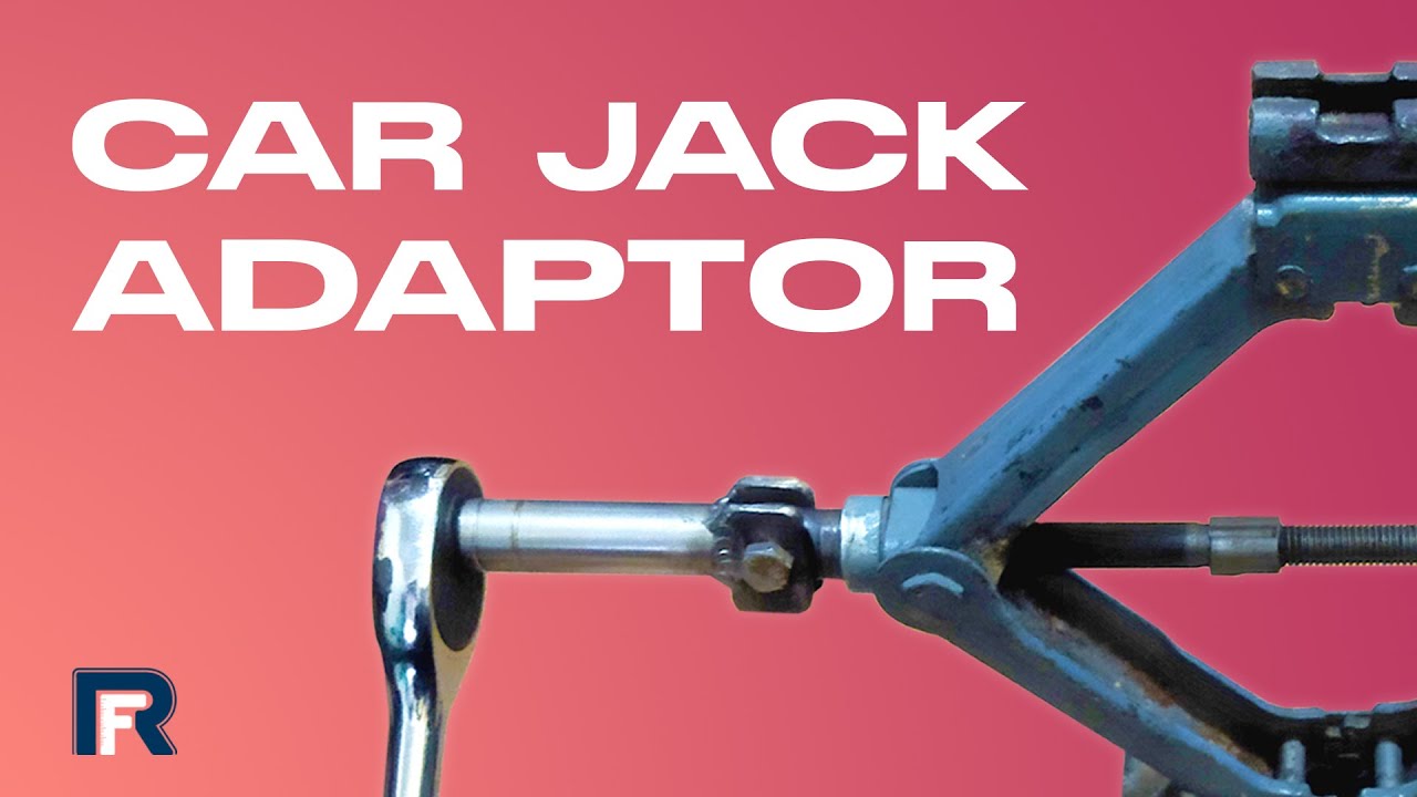 DIY Car Jack Adaptor - How to Make One at Home | Rom's Fabrication ...