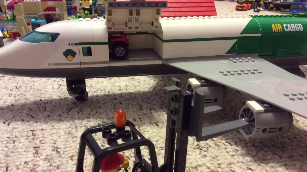 The Lego Cargo Plane - YouTube