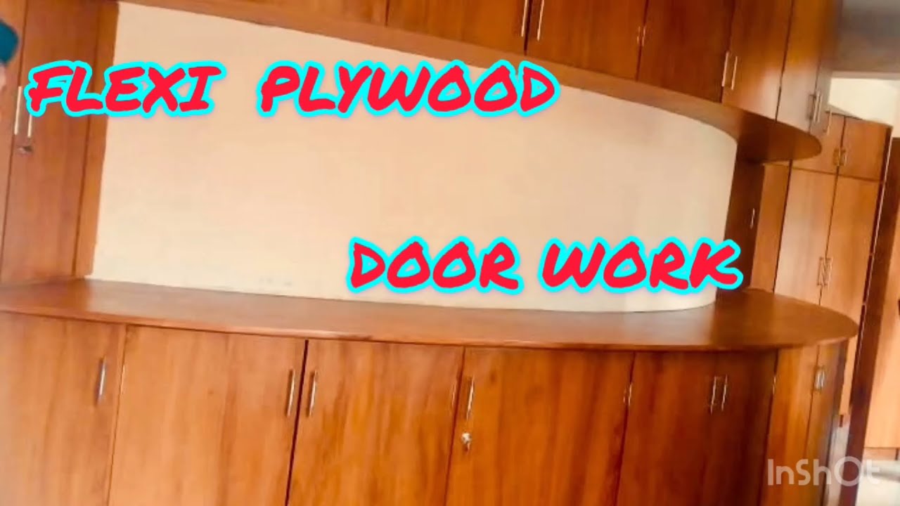Flexi plywood work - YouTube