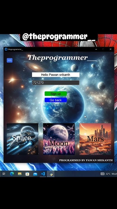 Sign Up Process Completed Pawansrikanth 2005 Pawansrikanth Python Pythonprogramming Coding