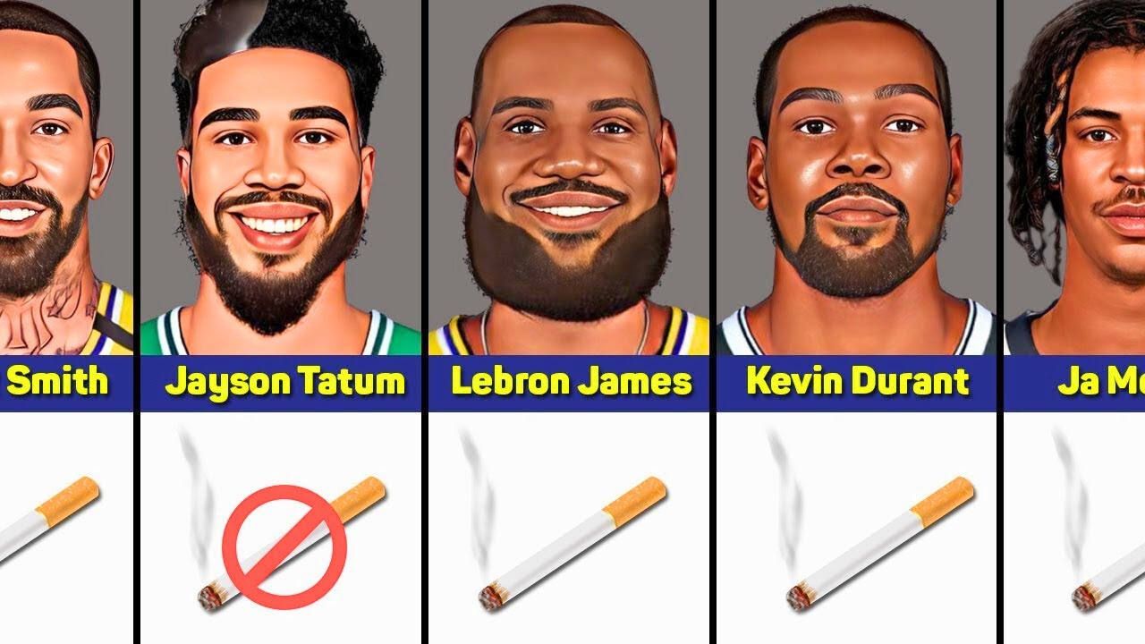 NBA Players Who Smoke Cigarettes & Weed 🚬 - YouTube