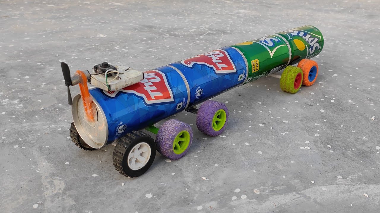 How to make Car using pepsi bottle||amazing car model|| - YouTube