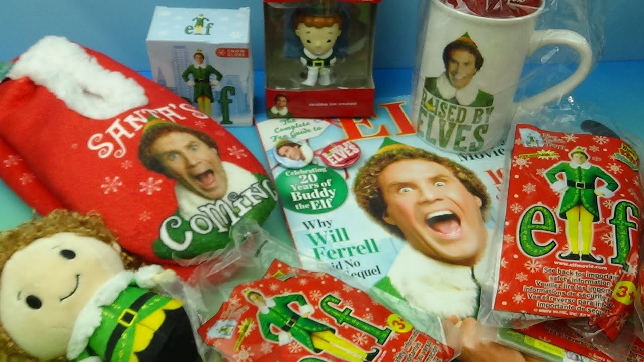 MY BUDDY THE ELF mini COLLECTION #FFTRCREW - YouTube