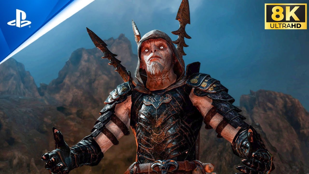 Middle earth shadow of war Gameplay PS5 Video 4k gameplay - YouTube