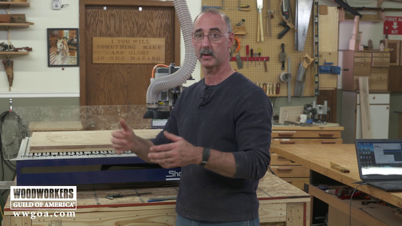 Fly Cutting a CNC Spoilboard - YouTube