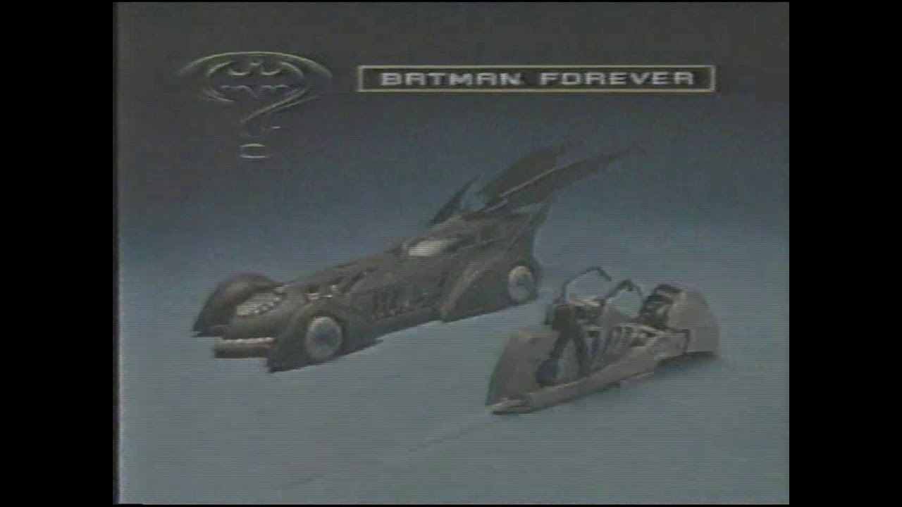 Batman Forever & Legends of Batman Toy Commercial (1995) - YouTube