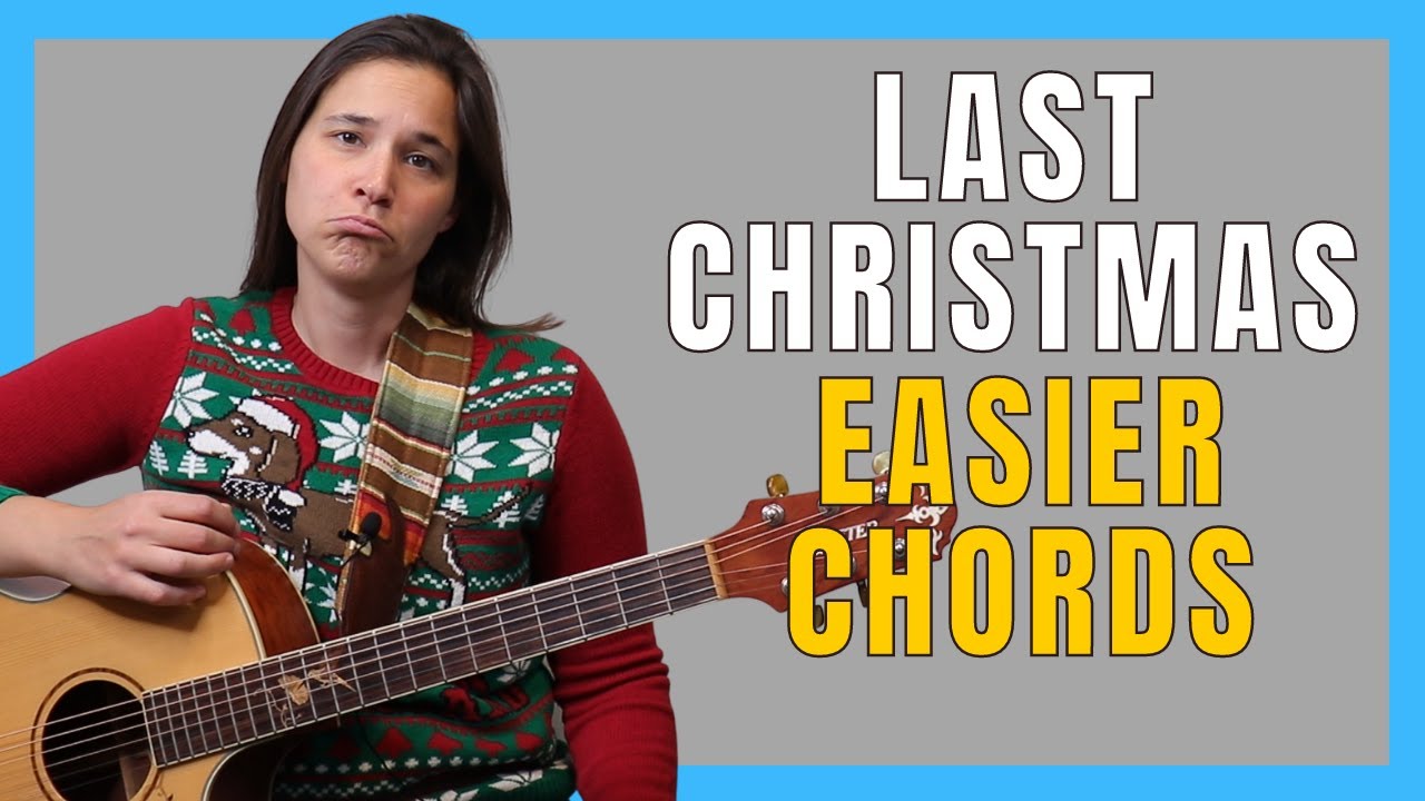 Easier & Step-by-Step Last Christmas Guitar Lesson by Wham! // COOL ...