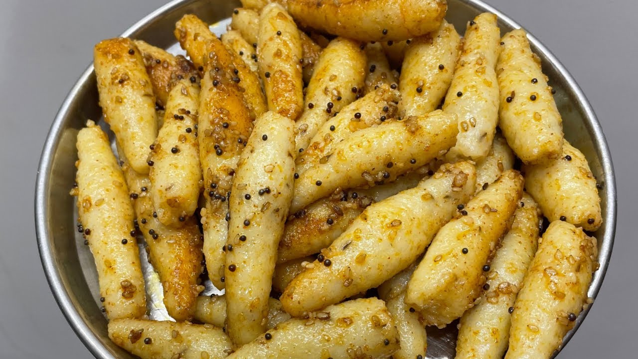 बच्चे हुए चावल से बनाए फरे-Chawal ke fare-How to make leftover rice ...