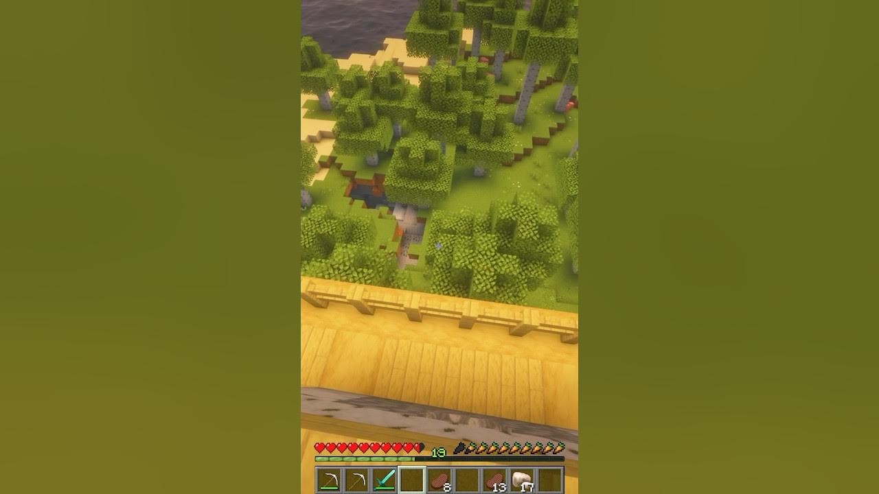 This MINECRAFT View is BREATHTAKING - YouTube