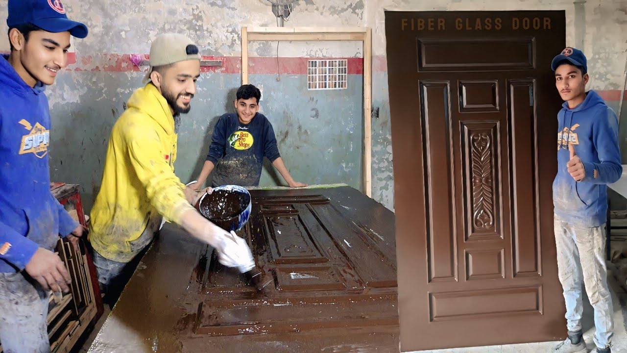 Manufacturing Industries Ideas: Process of Make Fiberglass Doors In ...