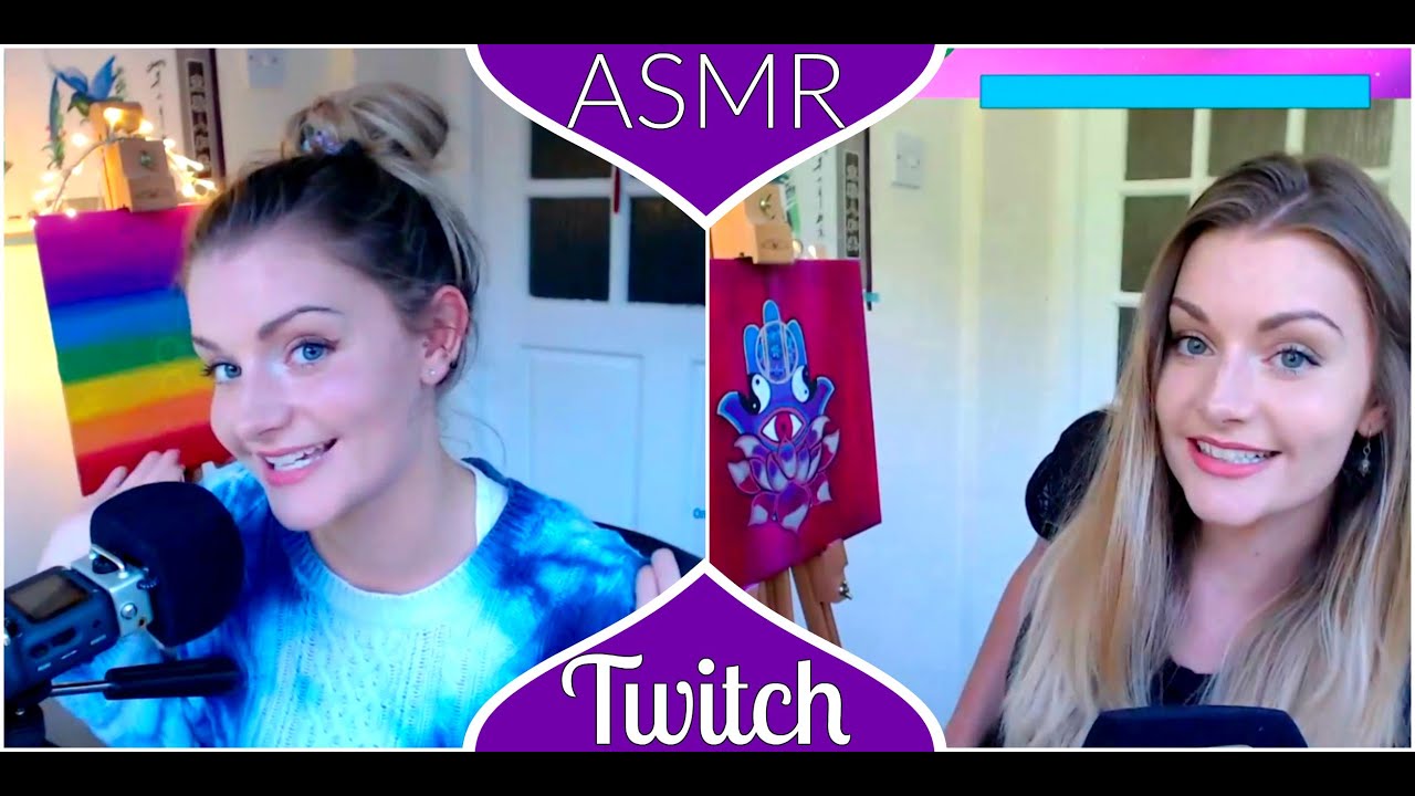 ASMR Twitch Collection | Art Streams & Story Time | Relaxing/Funny ...