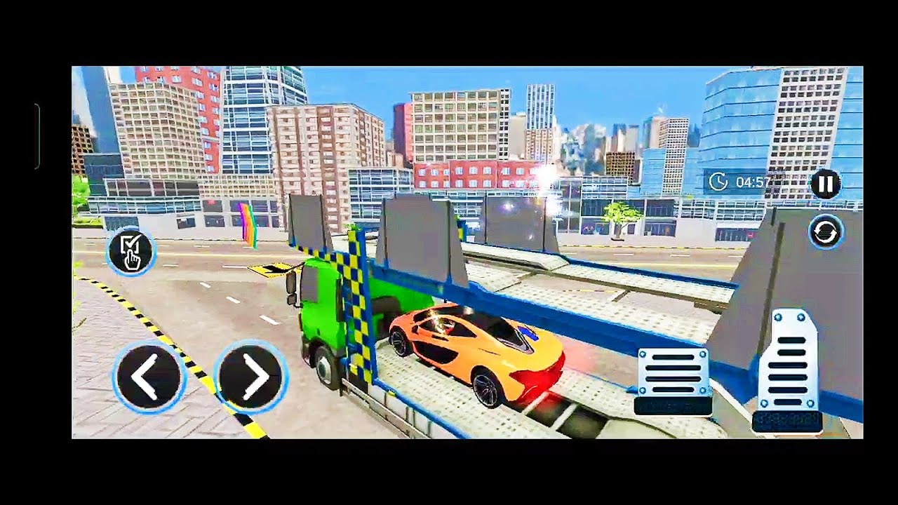 Car Transporter Driving and Racing Simulator, Cargo Transport Vehicles ...