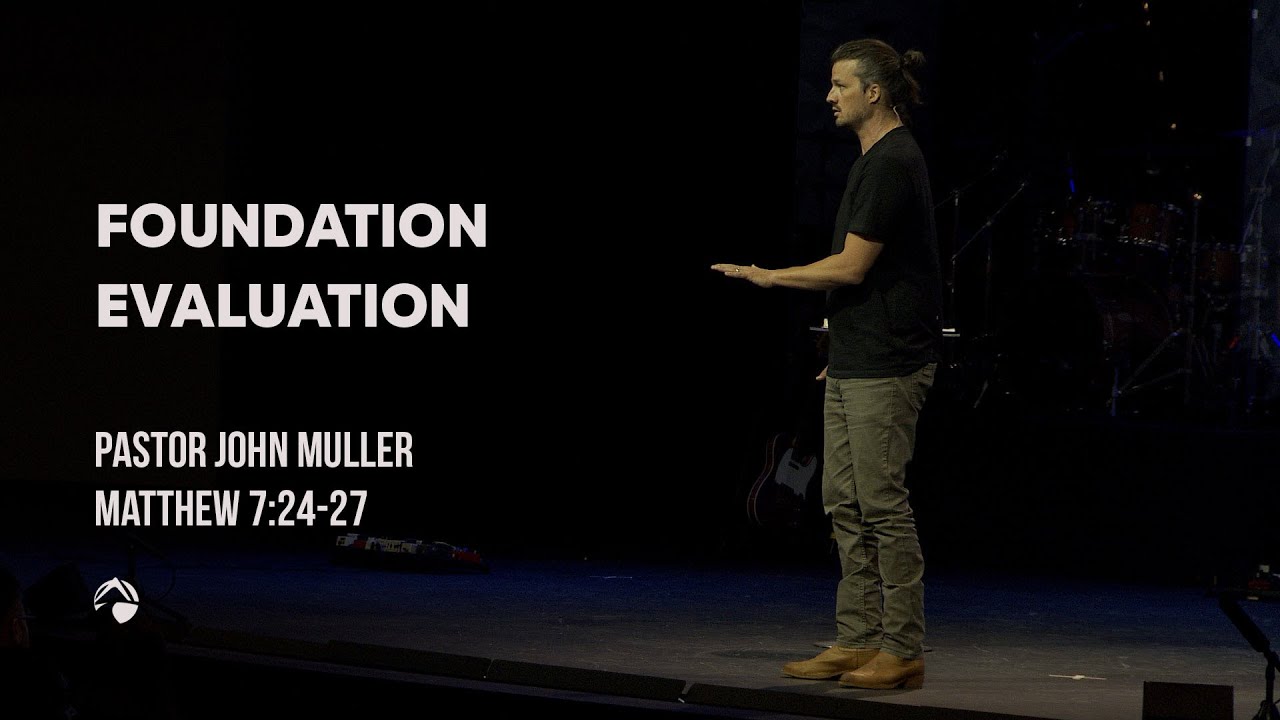 Foundation Evaluation | John Muller | July 3, 2022 - YouTube