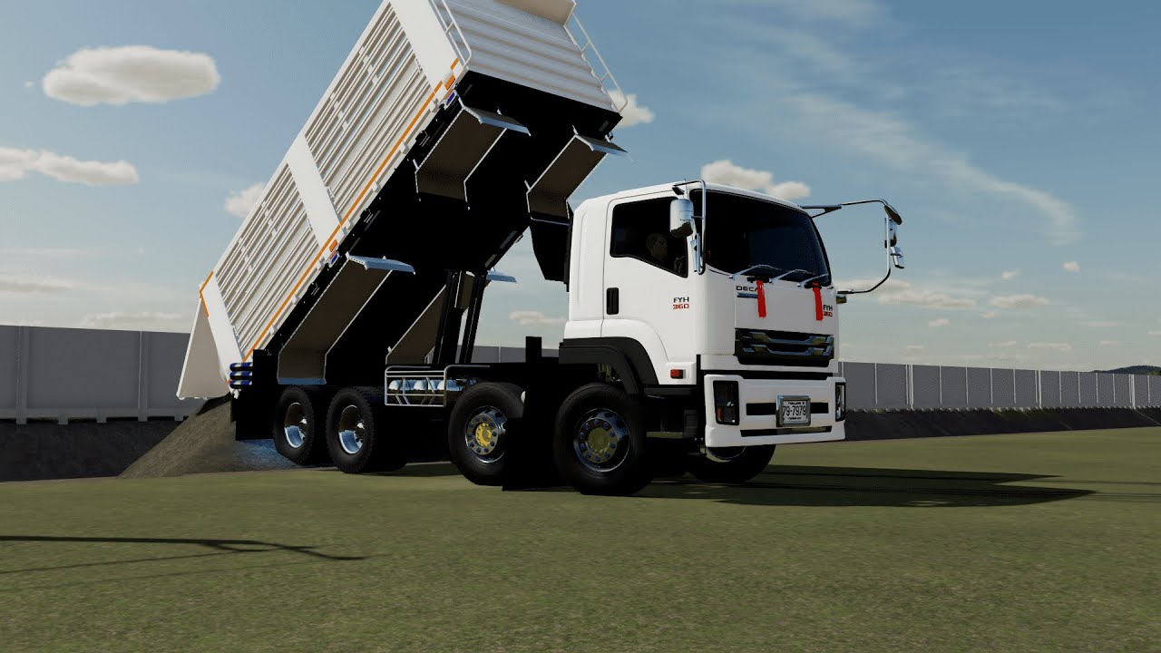 แจกmods ISUZU FYH360 ฉลองปีใหม่ 2023 farming simulator 22 - YouTube