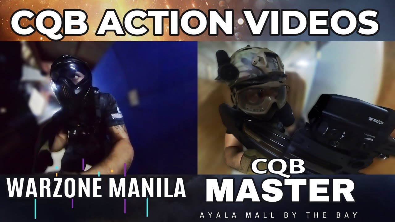 CQB Mall Gamesites in Manila are INSANE | CQB Master Ayala Mall ...