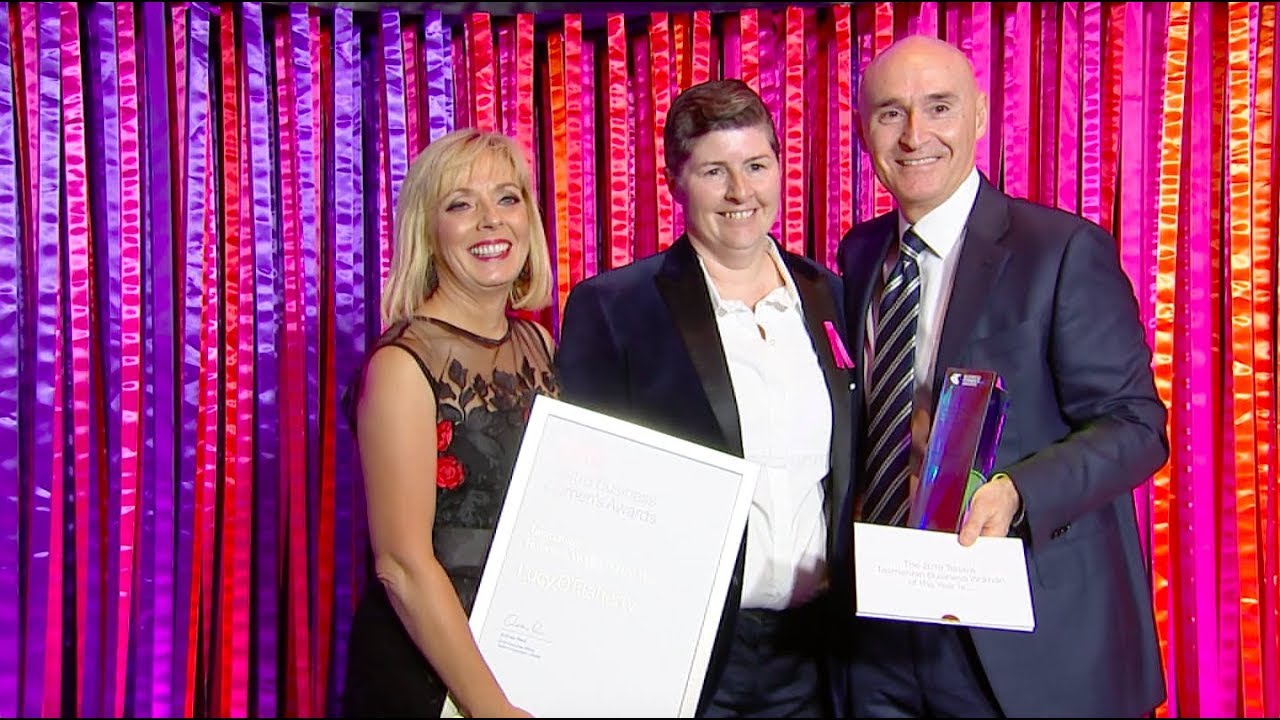 2019 TAS Business Woman of the Year - Lucy O'Flaherty - YouTube