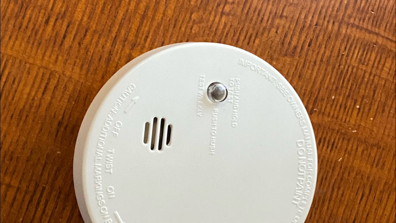 Kidde I9040 Smoke Alarm Test - YouTube