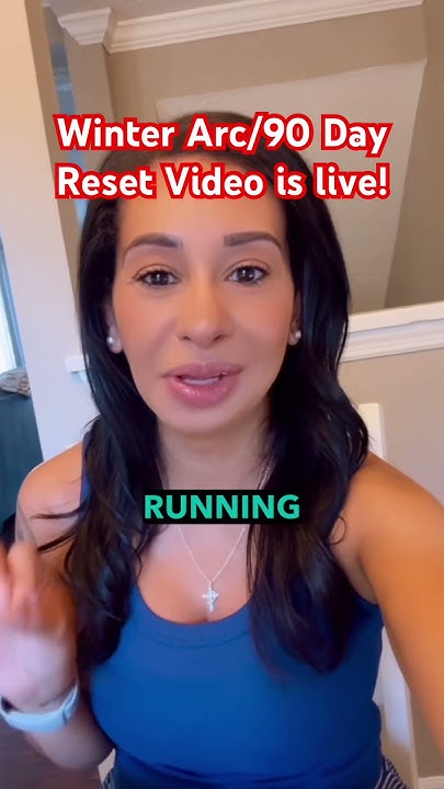Winter Arc 90 Day Reset Video is live! Watch if you want a step by step ...