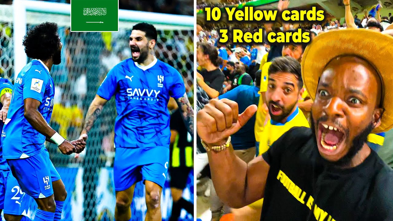 I Watched The Most INTENSE Kings Cup Final in Jeddah ( Al Hilal vs Al ...