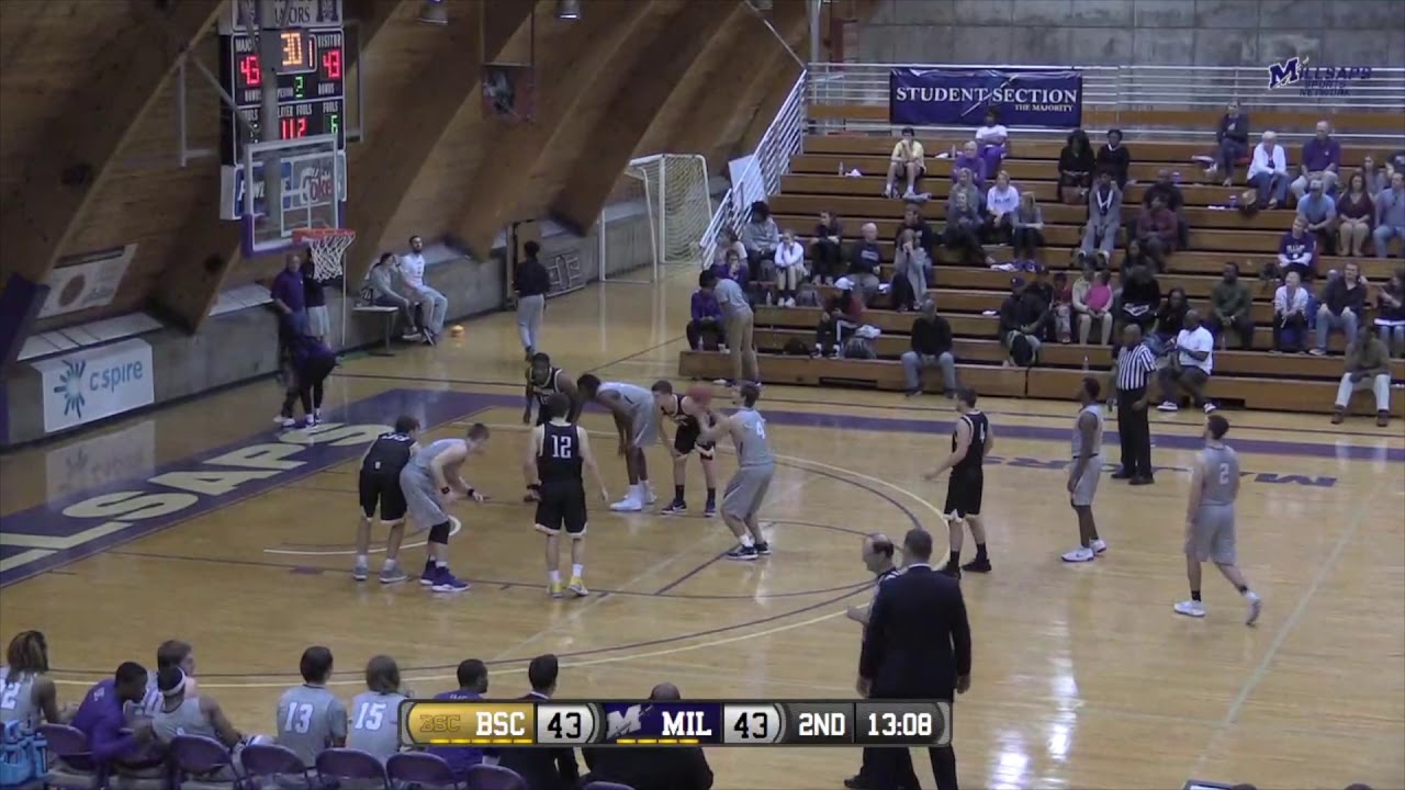 2019 Men's Basketball Highlights vs BSC - YouTube