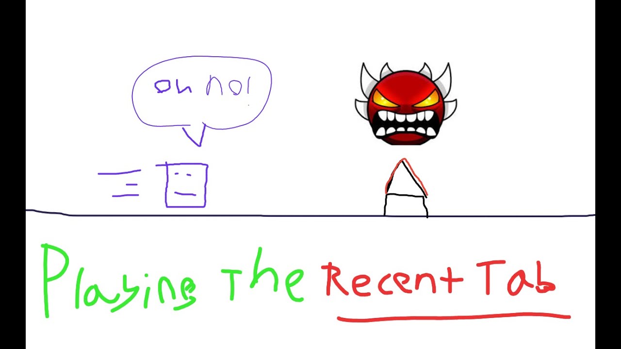 Playing GD recent tab - YouTube