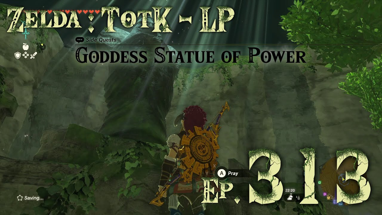 Zelda: Tears of the Kingdom LP - Part 313 - Goddess statue of Power ...