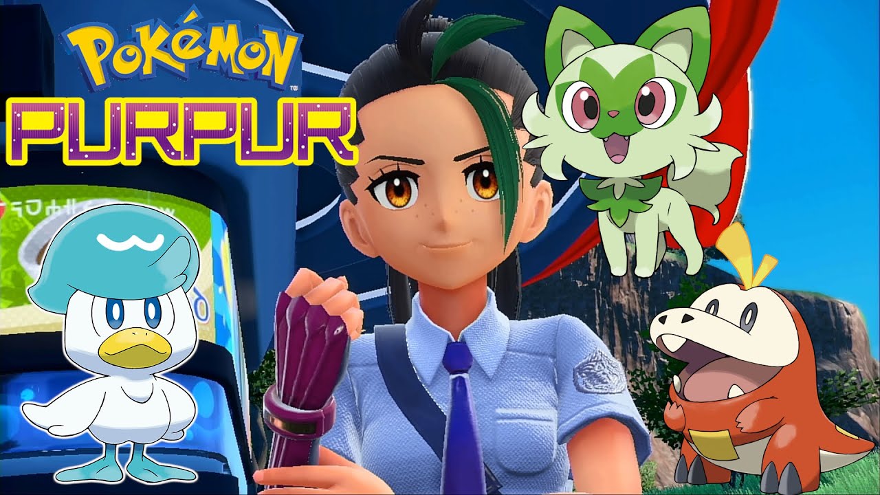 Pokémon Purpur Part 5: So bekommt man alle 3 Starter-Pokemon - YouTube