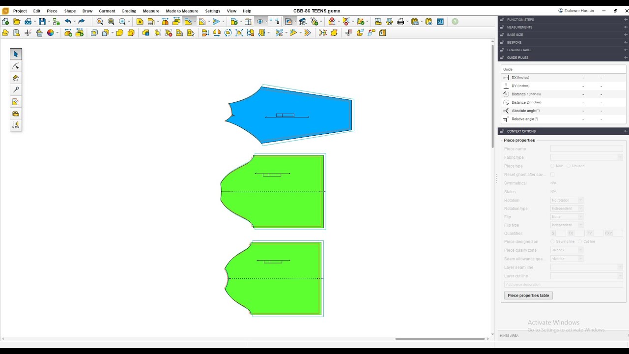 RAGLAN PATTERN WITH GRADING😍 - YouTube