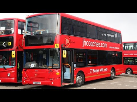 JH Coaches LX09 FYS operating a shuttle service to Gateshead from the ...