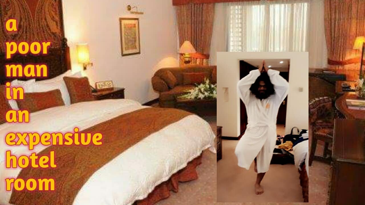 Let's Travel- A POOR MAN IN AN EXPENSIVE HOTEL ROOM - YouTube