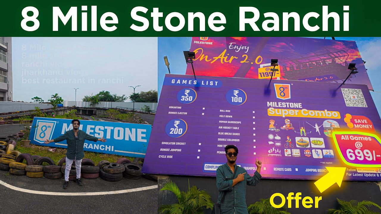 8th Milestone Ranchi | 8th Milestone Restaurant Ranchi | Vfxadil Vlogs ...