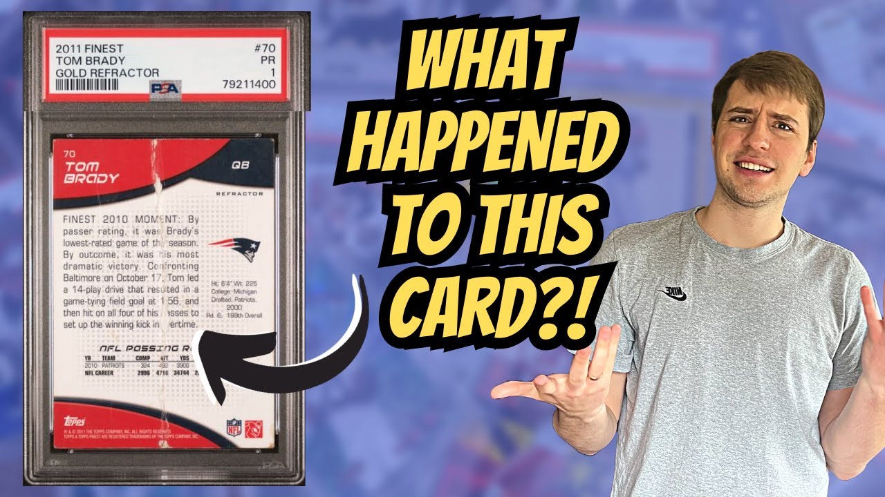 My WORST PSA Grade Ever.. (ON A GOLD REFRACTOR!) 18 Card Grading Reveal ...