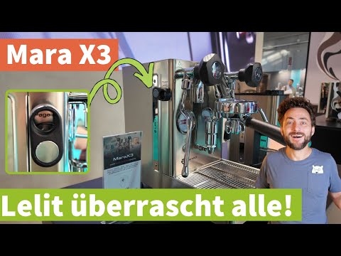 Lelit Mara X3 kommt mit Drucksteuerung!