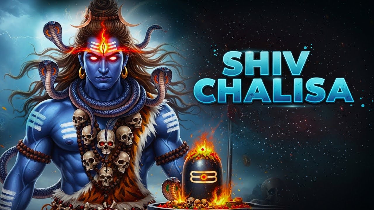 Shiv Chalisa Superfast With Lyrics | शिव चालीसा | Har Har Mahadev ...