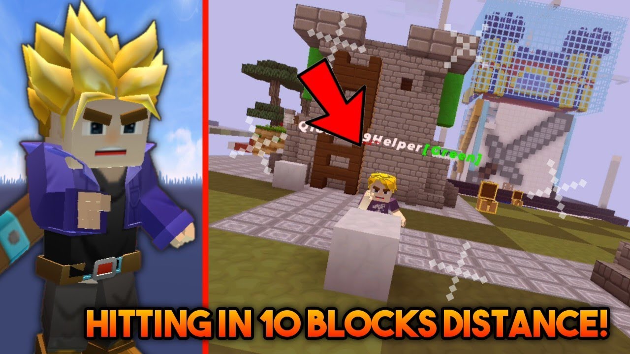 New Hacker "Hitting in 10 Blocks Distance" | Blockman Go - YouTube