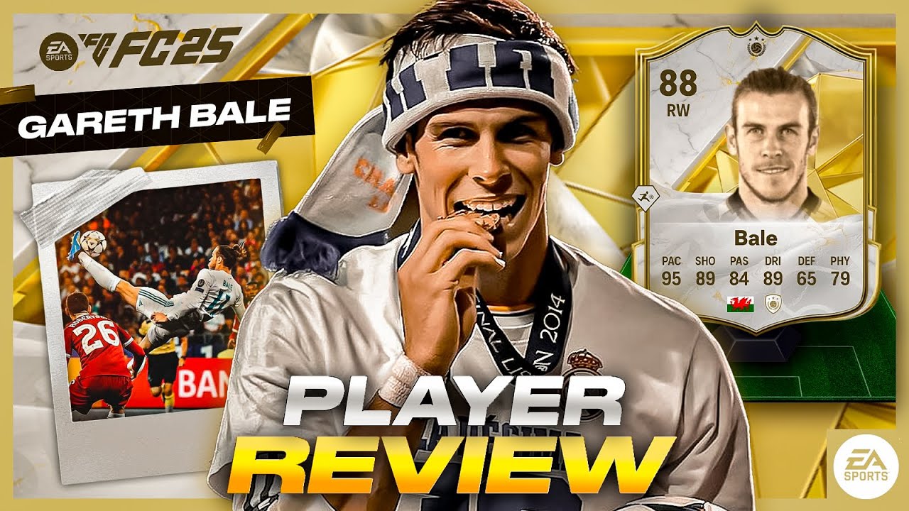¿Qué Pasa Cuando Juegas con el Nuevo Icono de Gareth Bale en FC25 ...