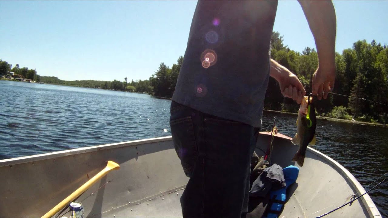 Bass Fishing Nepewassi Lake Ontario - YouTube