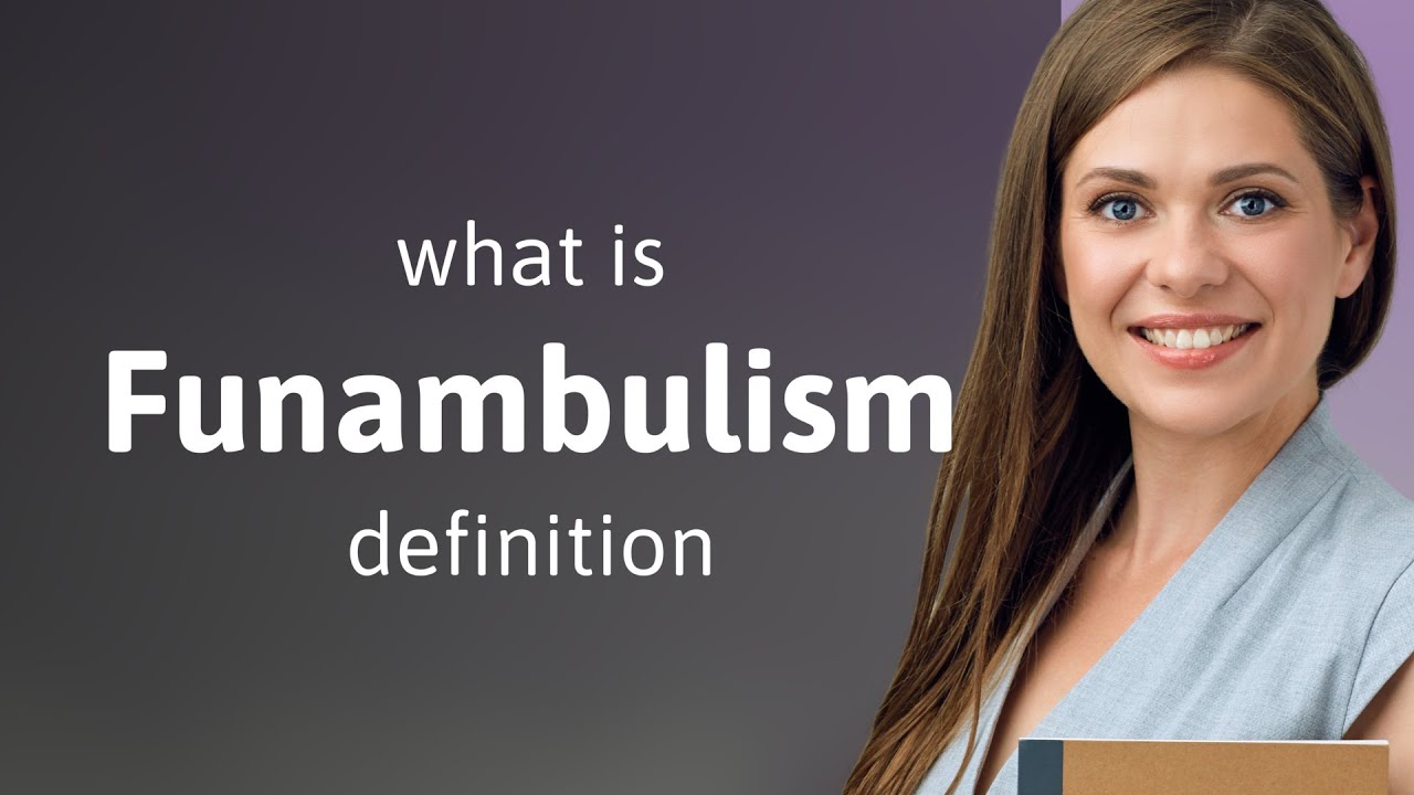 Funambulism • FUNAMBULISM meaning - YouTube