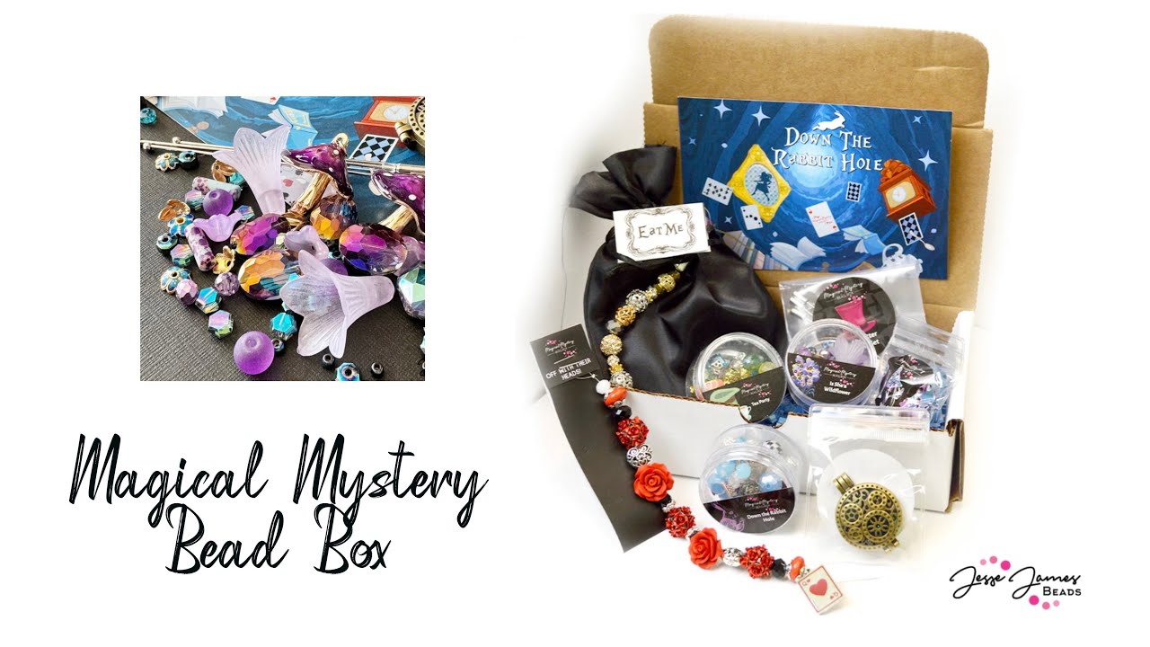Magical Mystery Bead Box October 2023 from @JesseJamesBeads! ♥️♠️♦️♣️ ...