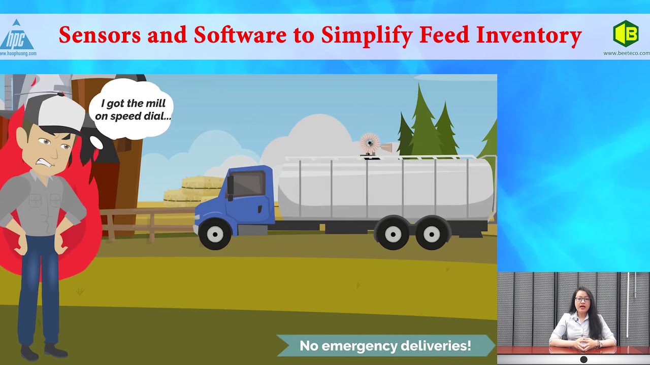 Feedview - Hệ thống theo dõi thức ăn trong bồn chứa của Binmaster - YouTube