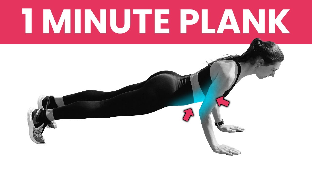 What happens if you plank for one minute every day? - YouTube