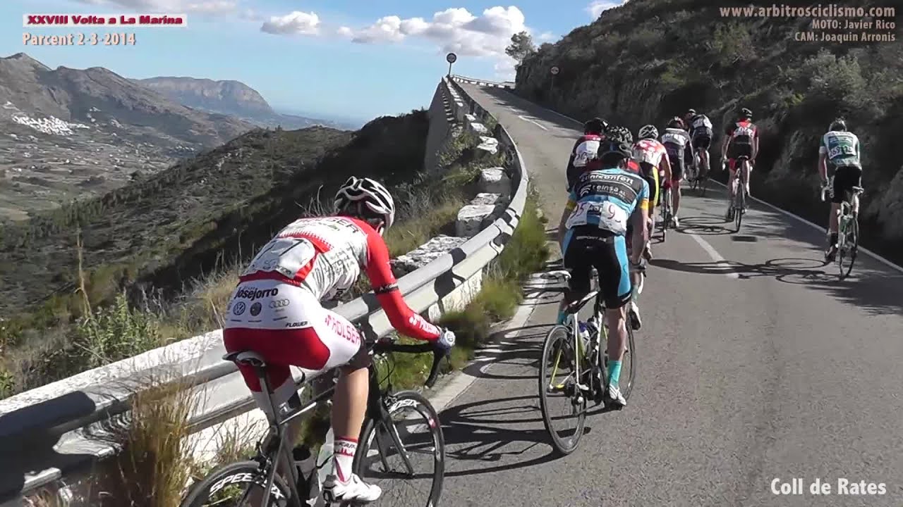 Parcent XXVIII Volta a La Marina 2-3-2014 Coll de Rates - YouTube