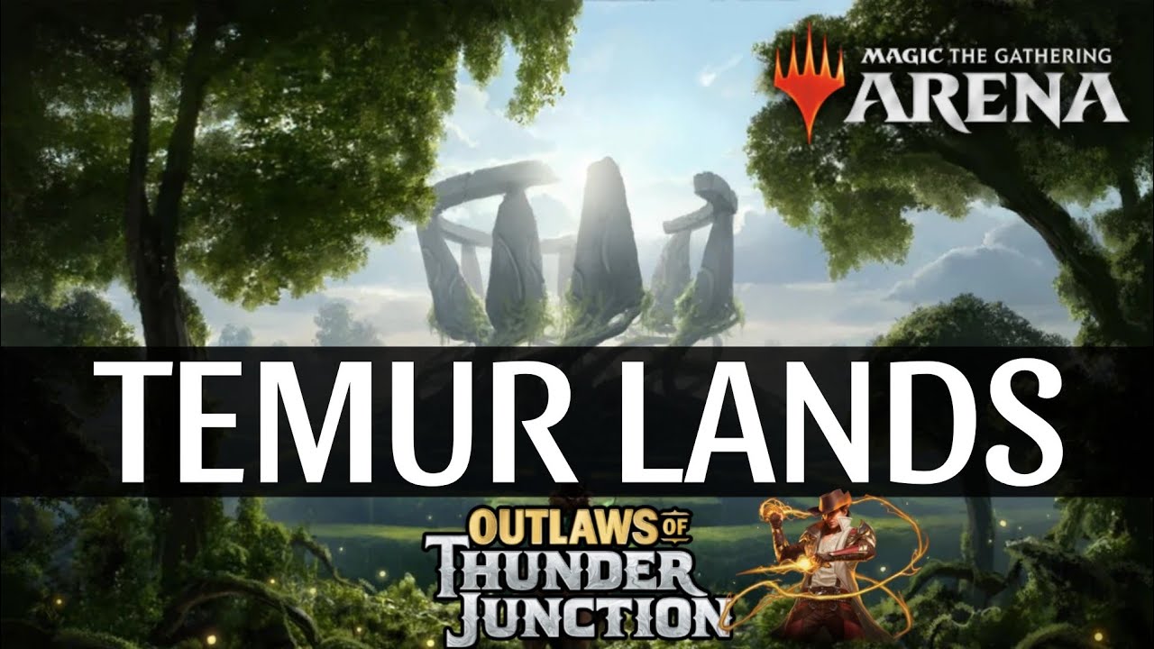 🔵🔴🟢TEMUR LANDS BO3 | Outlaws of Thunder Junction | #MTGThunder | MTG ...